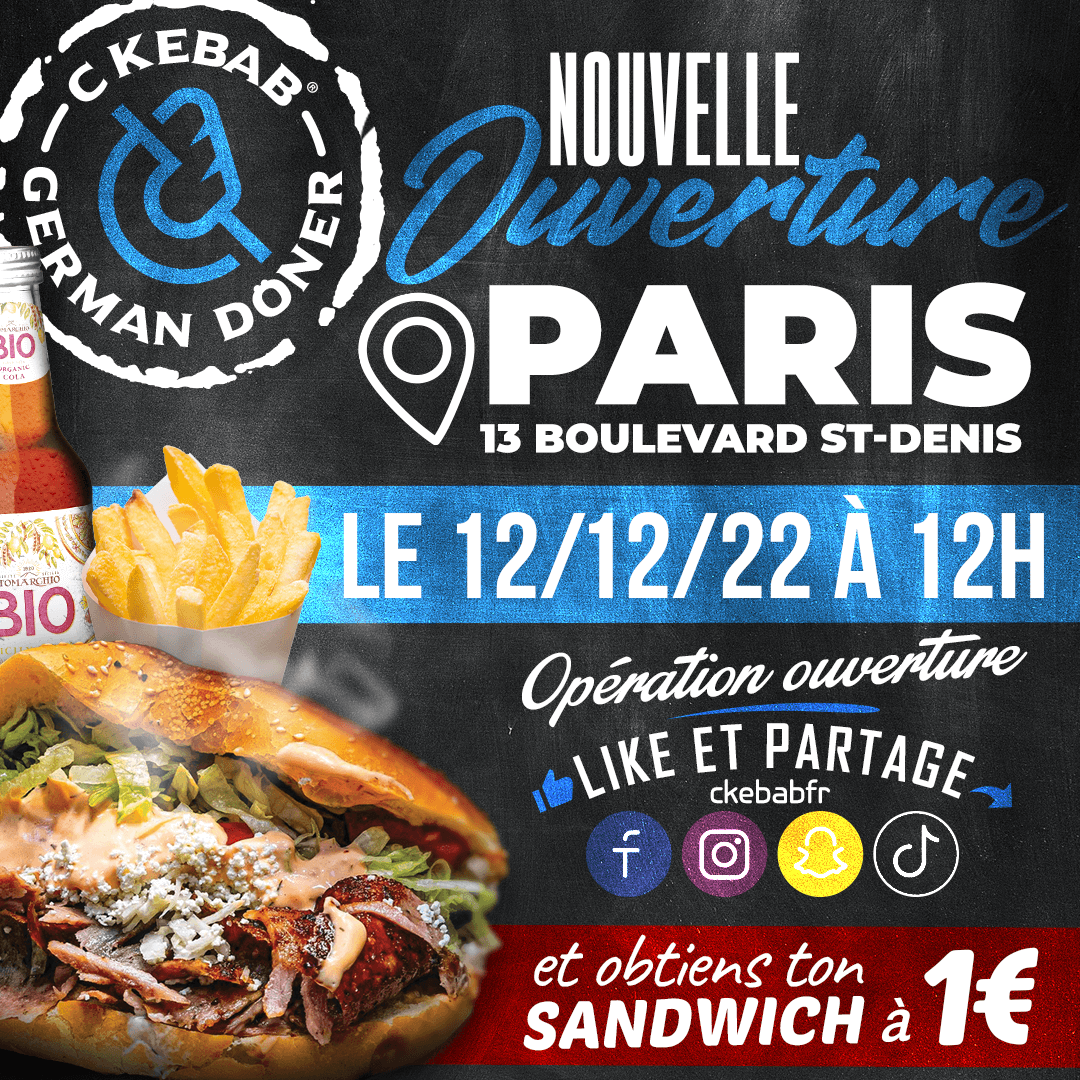 Nos Restaurants et Points de vente | C KEBAB